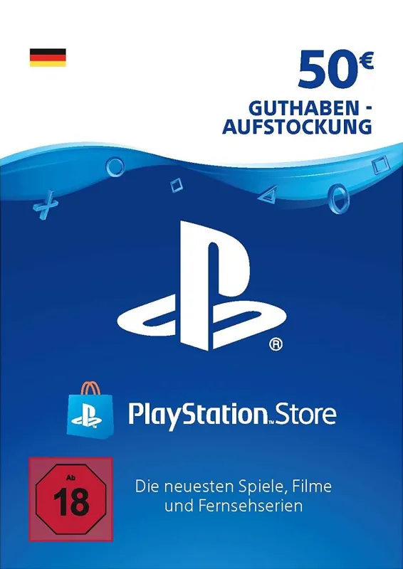 PlayStation Store Guthaben (50 Euro) [Deutschland]
